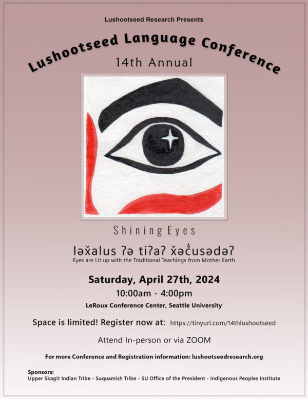 14th Annual Lushootseed Language Conference – Lushootseed Research
